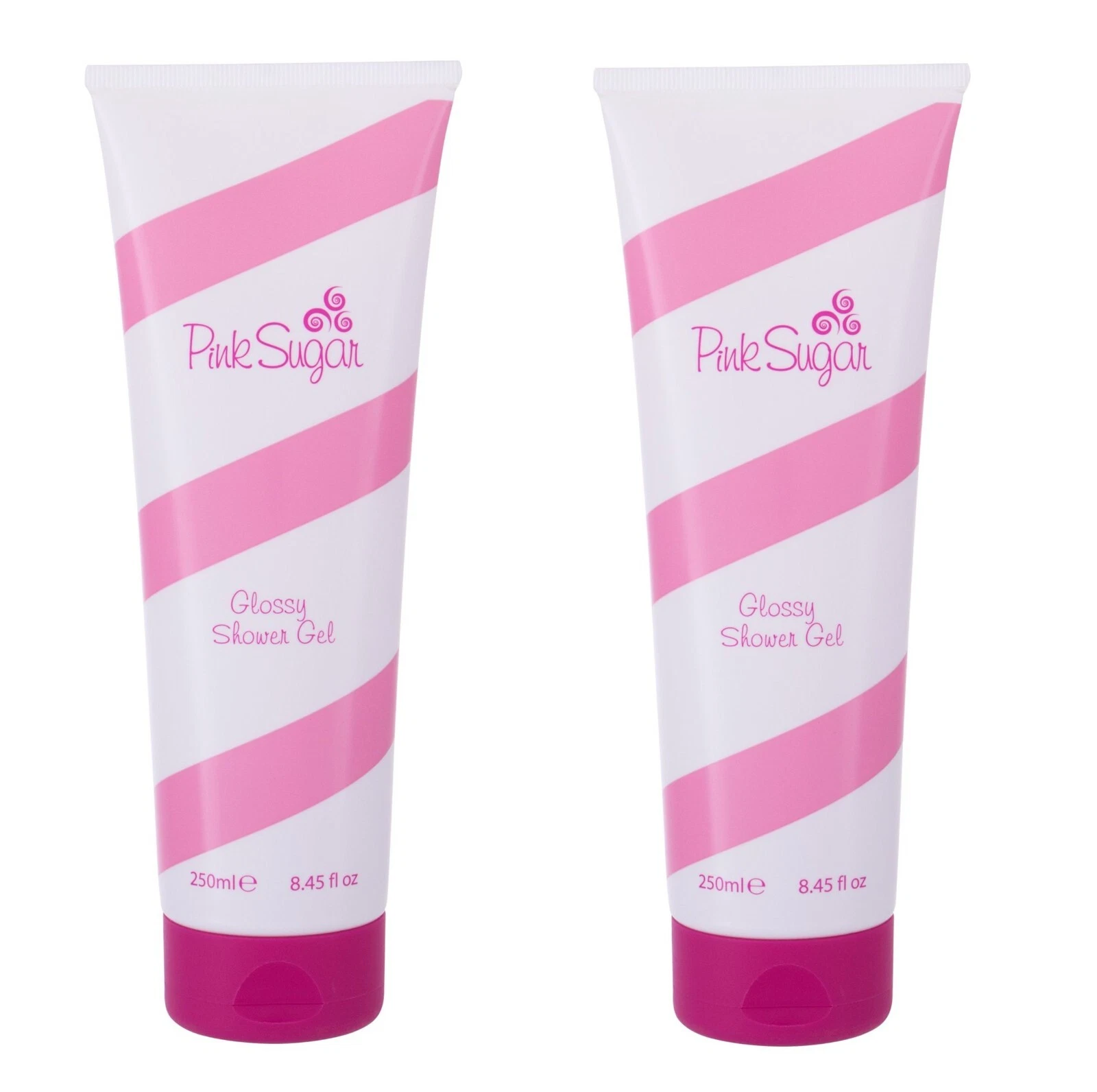Pink Sugar by Aquolina Glossy Shower Gel for Women, Pack of 2, 8.45 fl ...