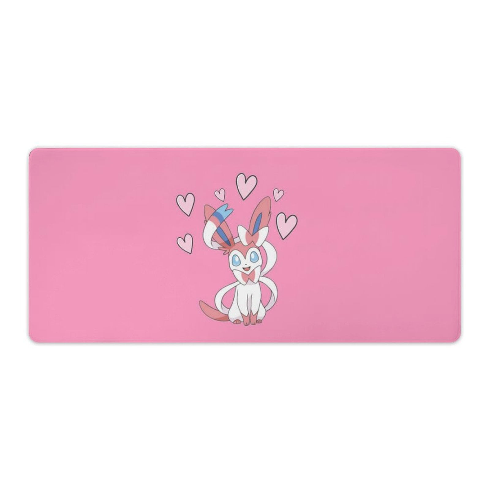 Pink Sylveon Mouse Pad Extended Gaming No-sliped Large Desk Mat ...