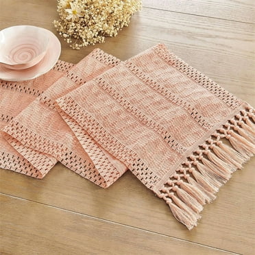 Better Homes & Gardens Cable Knit Cotton 14" x 72" Table Runner, Ivory ...