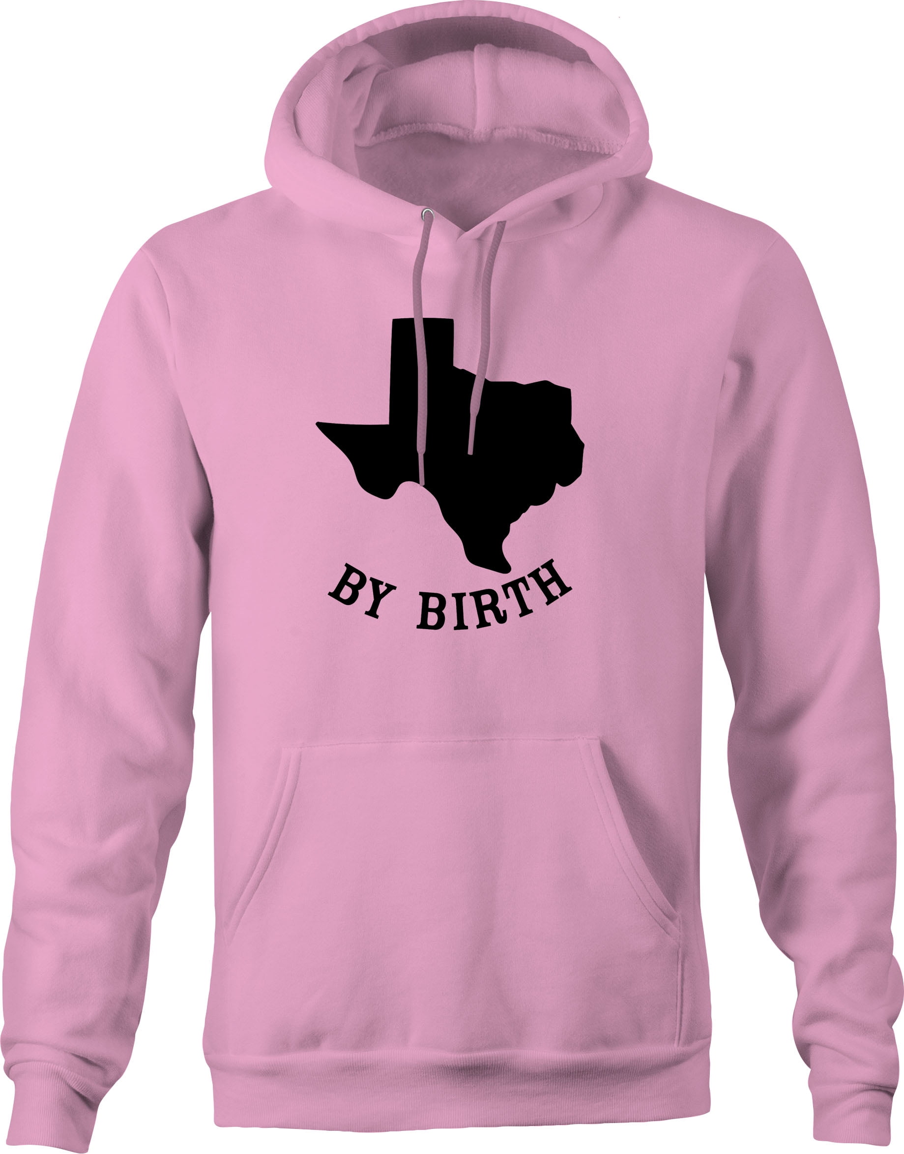 Pink Texas By Birth Home Hometown Native Love Lonestar Hoodie XXL ...
