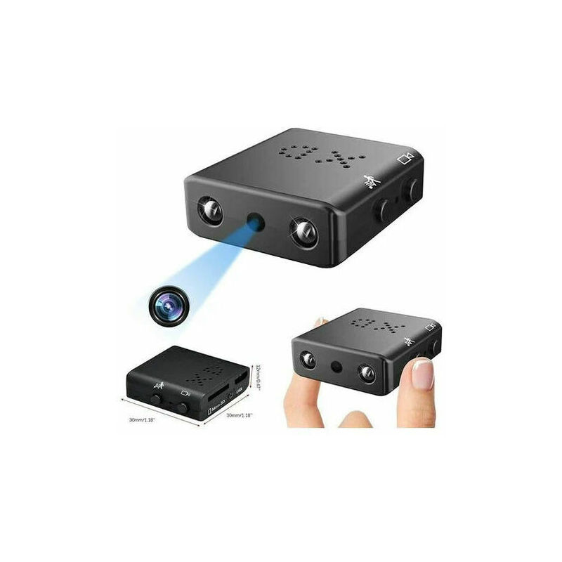 Pink-The smallest HD camera with night vision, motion detection, SD ...