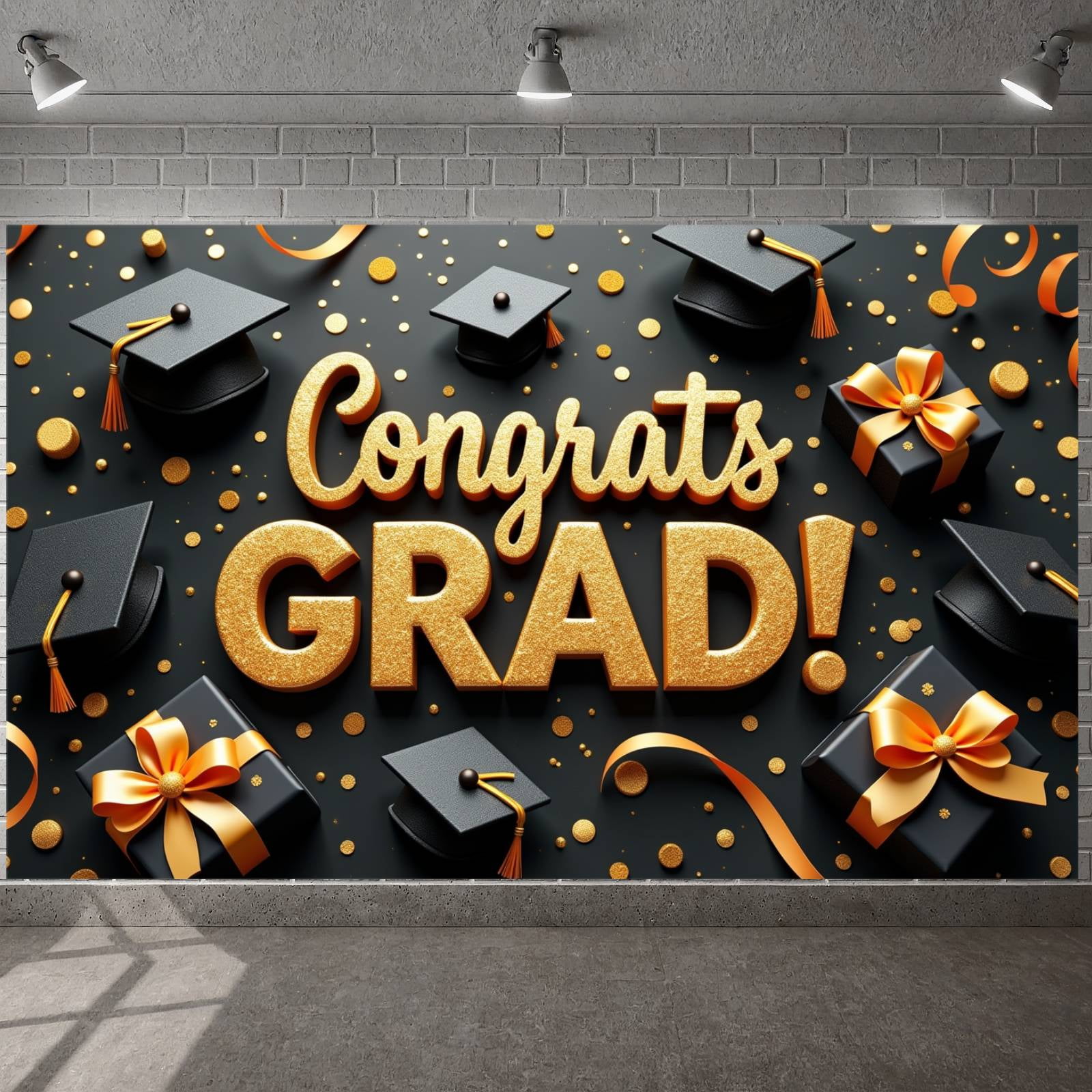 Pink Theme Graduation Banner Graduation Cap Design Class of 2026 ...