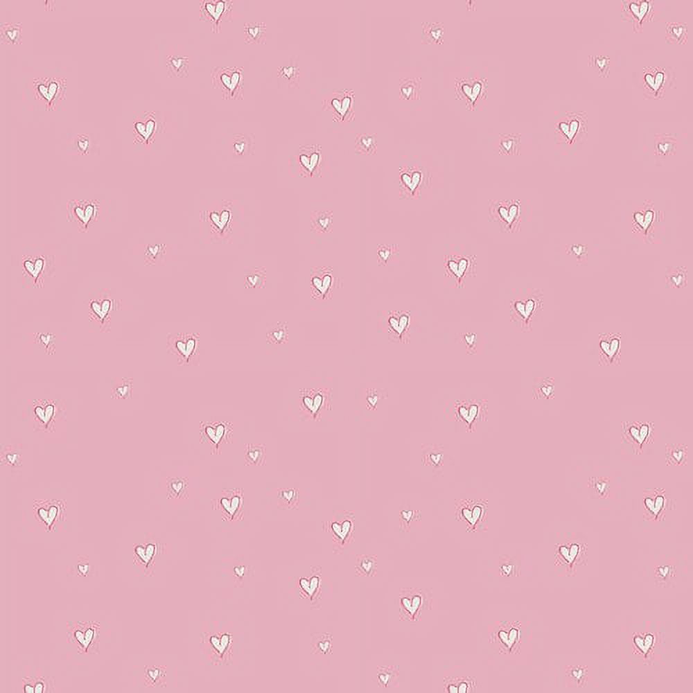 Pink Tiny Hearts fabric - Girl at Heart AGF cotton fabric, Sold by the ...