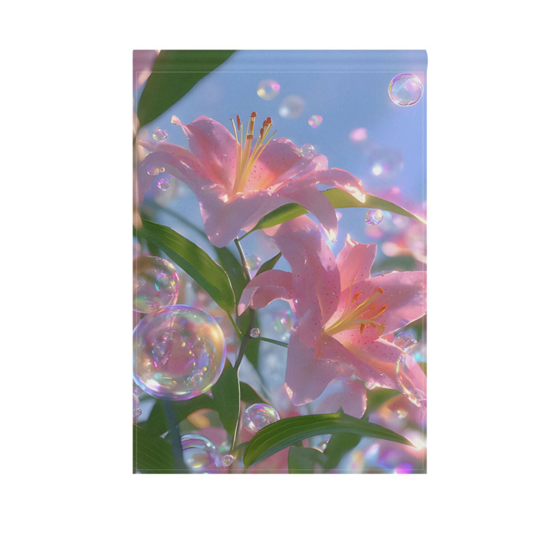 Pink Tulips Garden Flag Double Sided 12 x 18/28 x 40 Inch Yard Flag ...