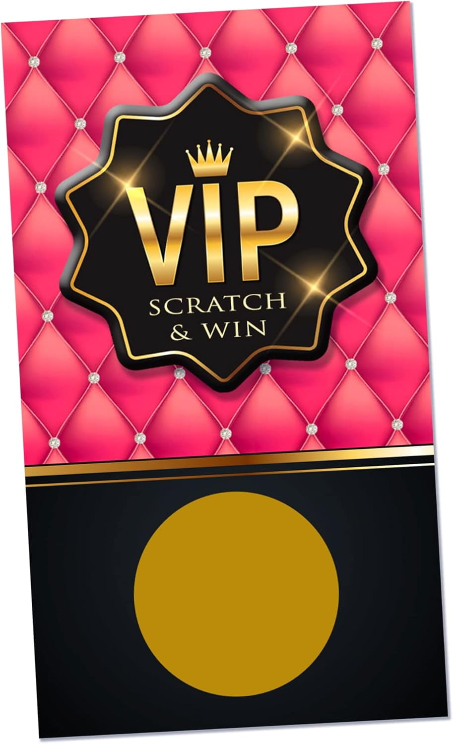 Pink VIP Scratch Off Cards - Walmart.com