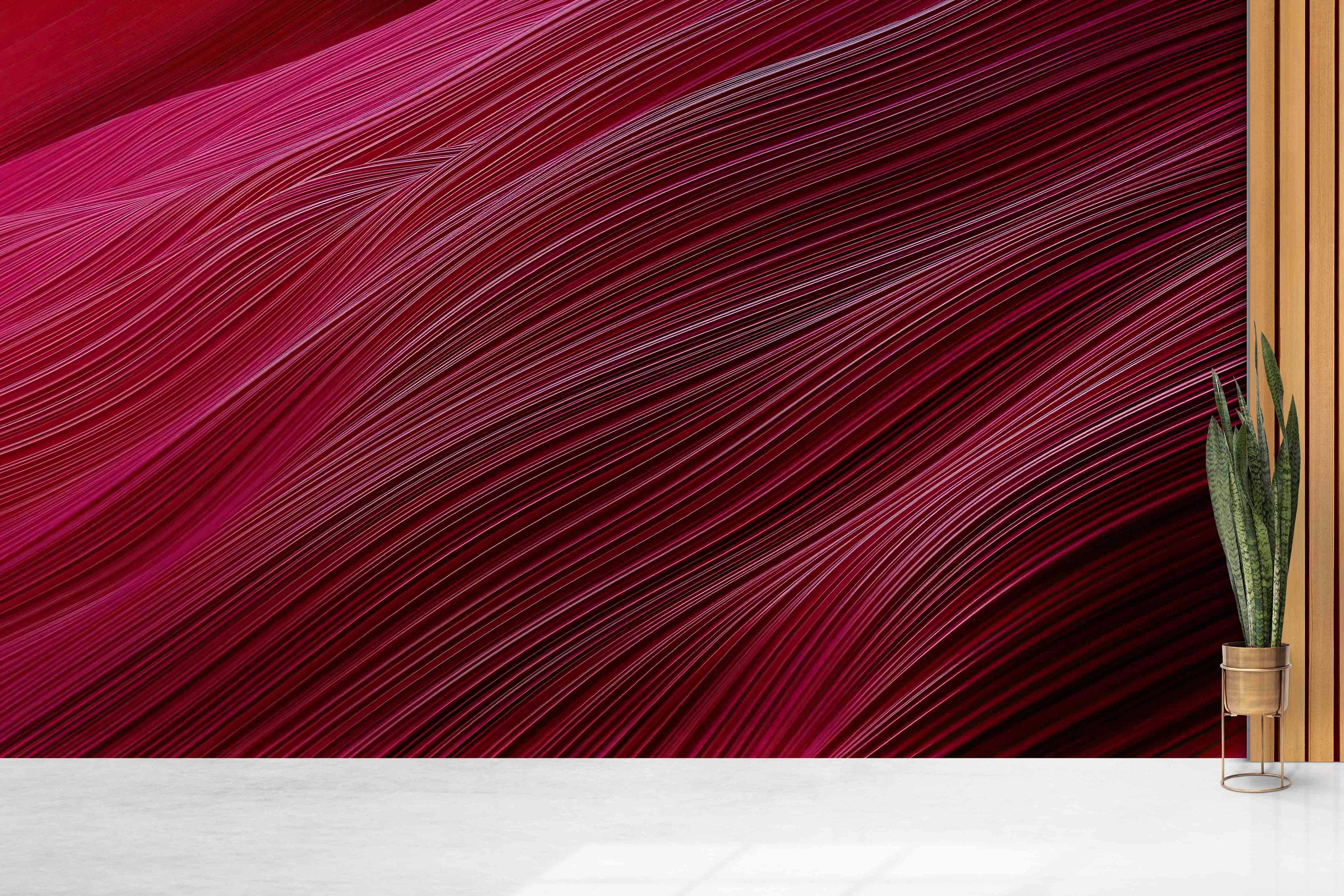 Pink Wall Decor, Bright Wallpaper, Modern Wallpaper, Wallpaper Wall Art ...