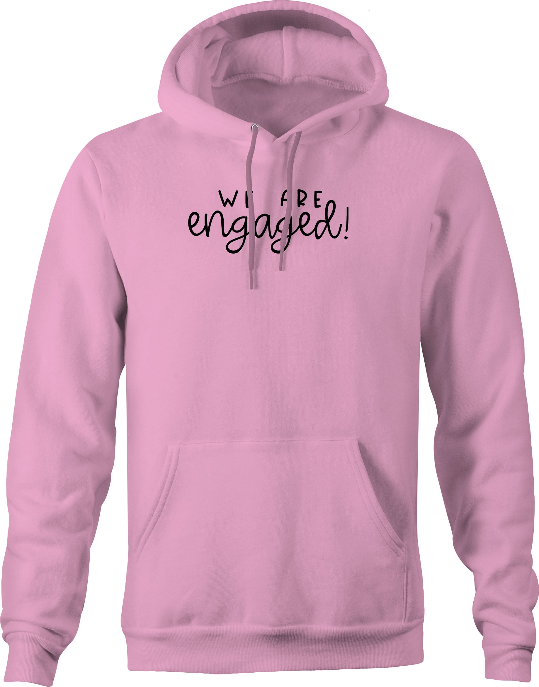 Pink We Are Engaged! Dainty Love Couple Relationship Wedding SM ...