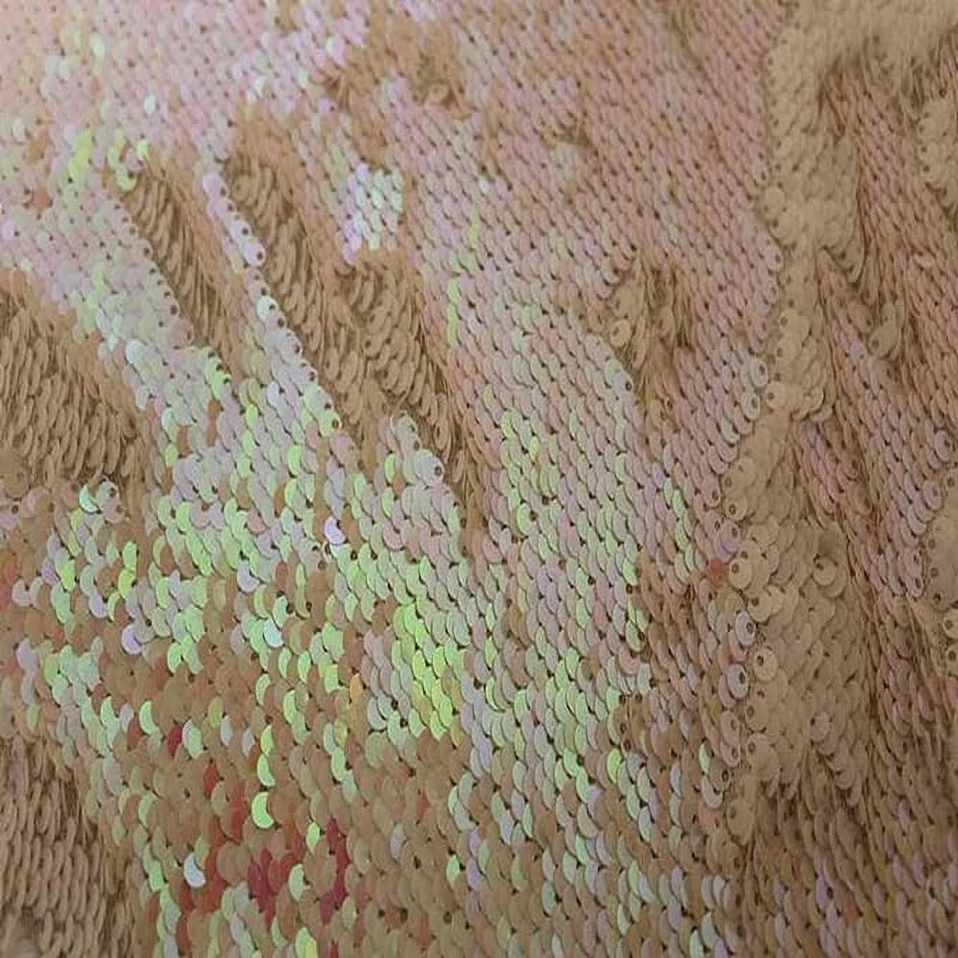 Pink/White Color Changing Sensory Wall Reversible Sequin Fabric, Easy ...