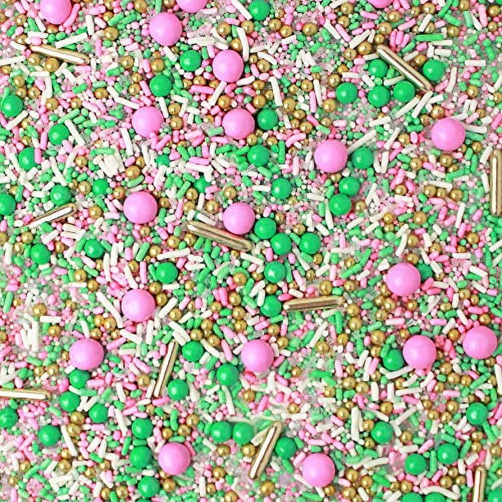 Pink White Mint Pastel Sprinkles| Signature Pink Sprinkles Mix| Girl ...