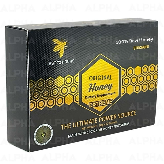 NEW Black-Royal Natural Honey Packets: Original Honey Pack with premium ...