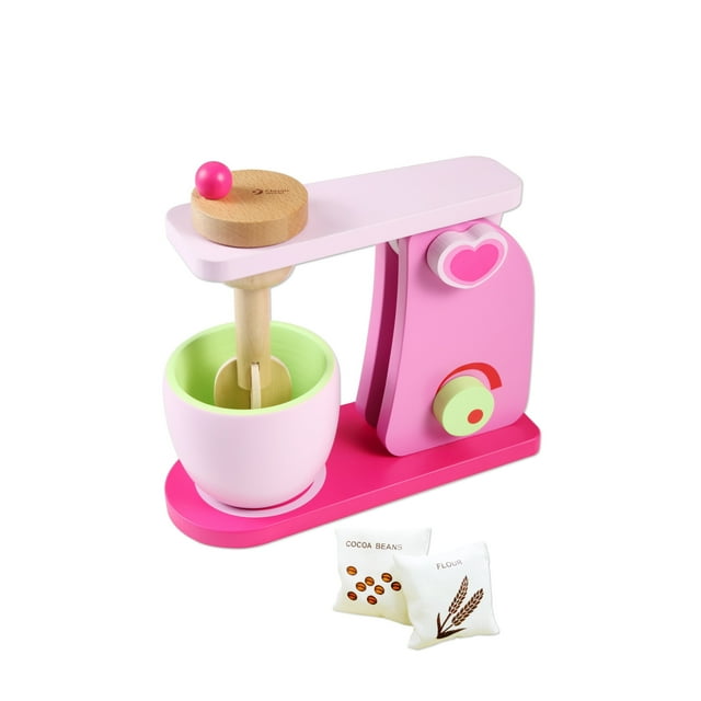 Pink Wooden Toy Mixer - Walmart.com