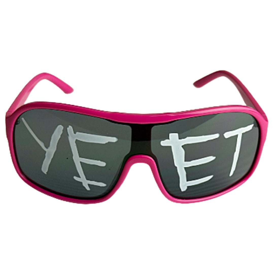 Pink Yeet Sunglasses for Main Event Jey Uso Costume - Walmart.com