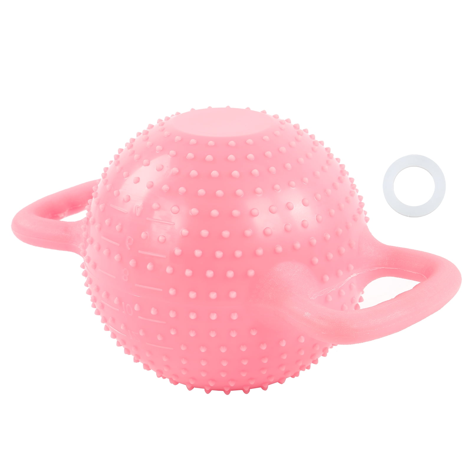 Pink Yoga Water Kettlebell with Double Handles - Water-Filled ...