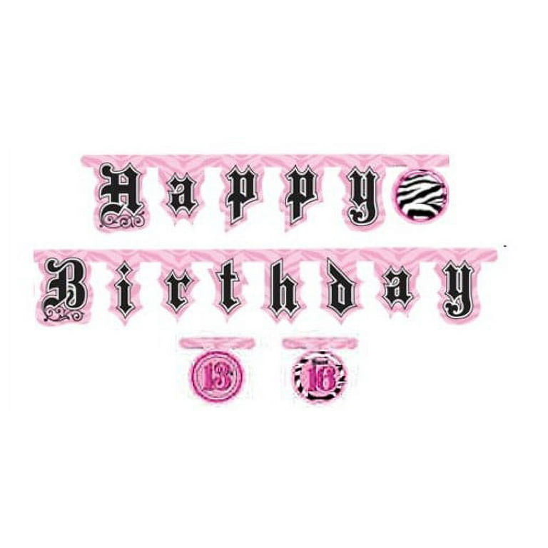 Pink Zebra Birthday Party Ideas