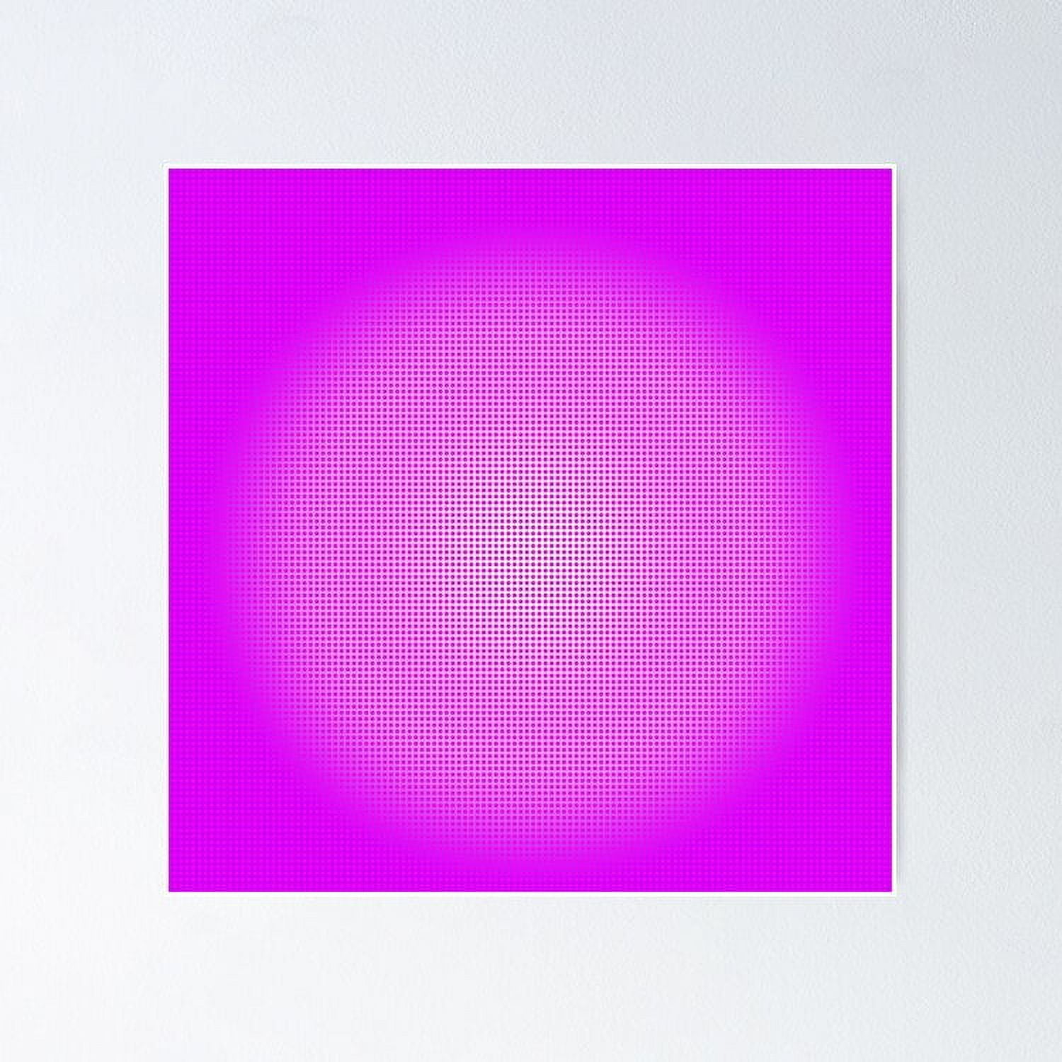 Pink and Purple faded Polka-dot textile UNFRAMED Poster, 18x24 ...