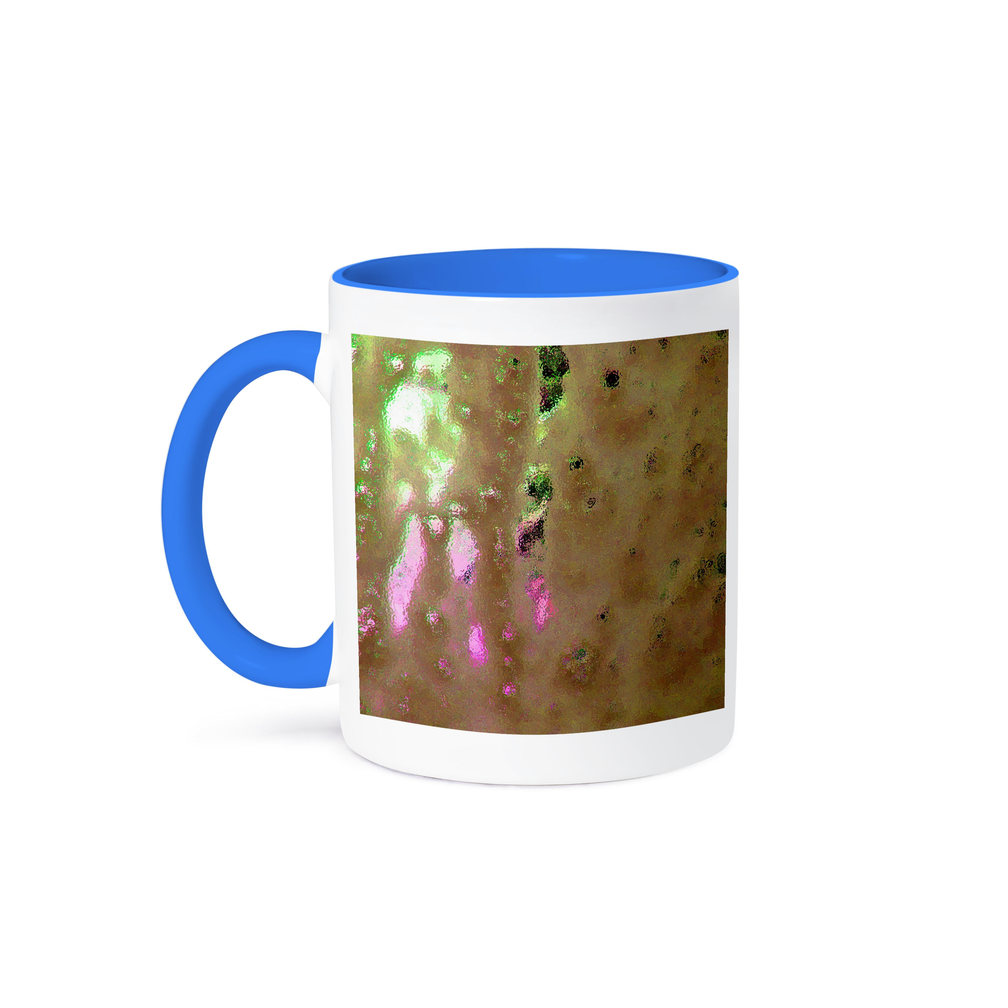 3dRose, Pink and green in carwash suds made to LOOK like glass, 15oz ...