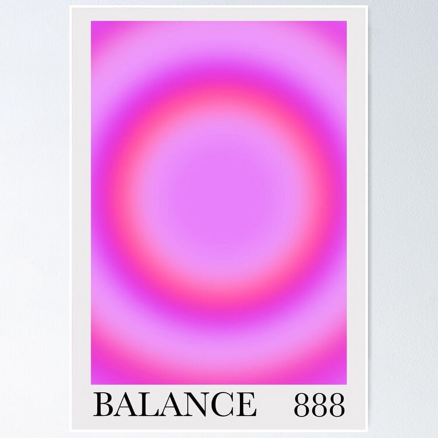 Pink angel numbers UNFRAMED Poster, 12x18 - Walmart.com
