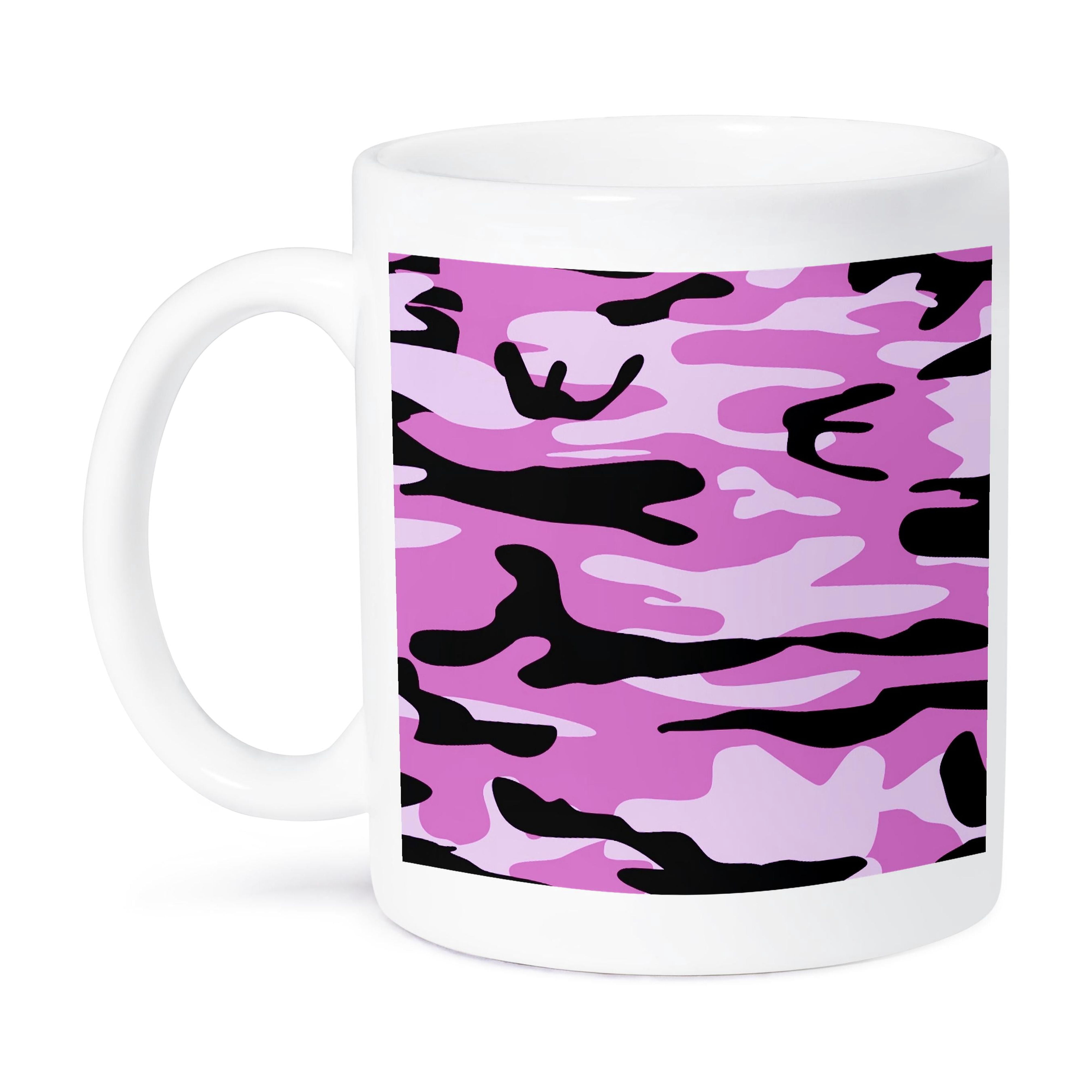 3dRose, Pink camo print - girly army uniform camouflage pattern - girls ...