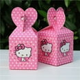 10 pcs Pink Kitty Cute Decorations Set with Candy Boxes, Cat Party ...