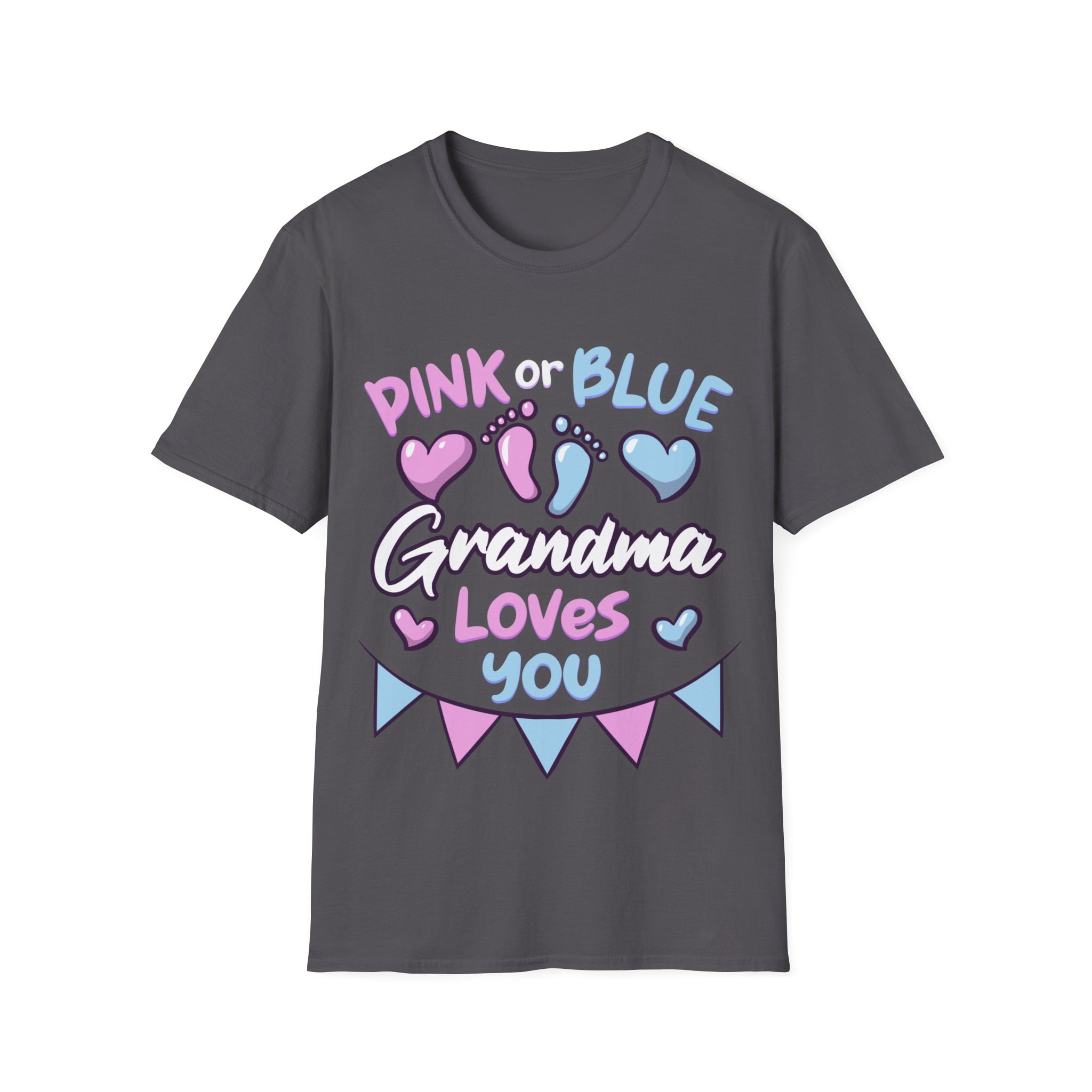 Pink or Blue Grandma Granny Nana loves you Gender reveal - Walmart.com