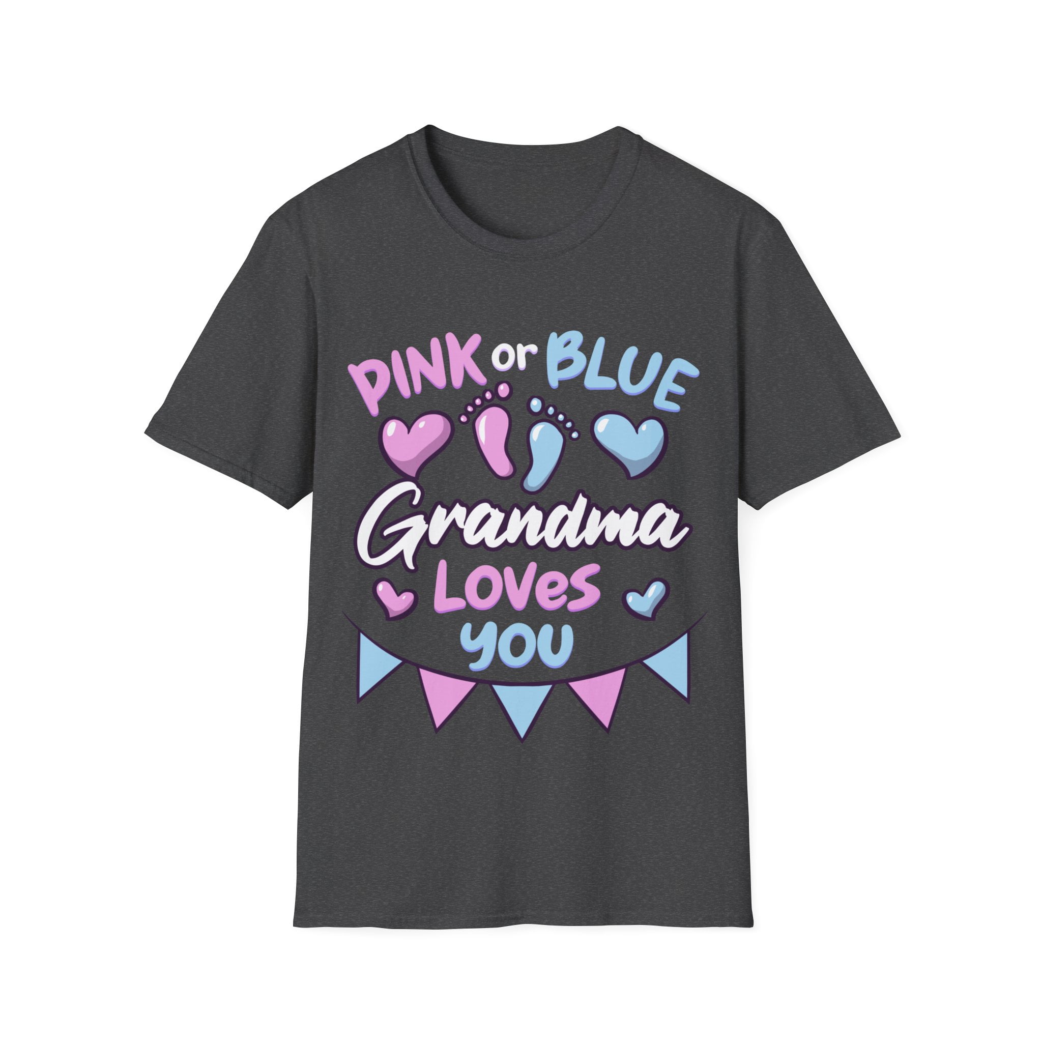 Pink or Blue Grandma Granny Nana loves you Gender reveal - Walmart.com