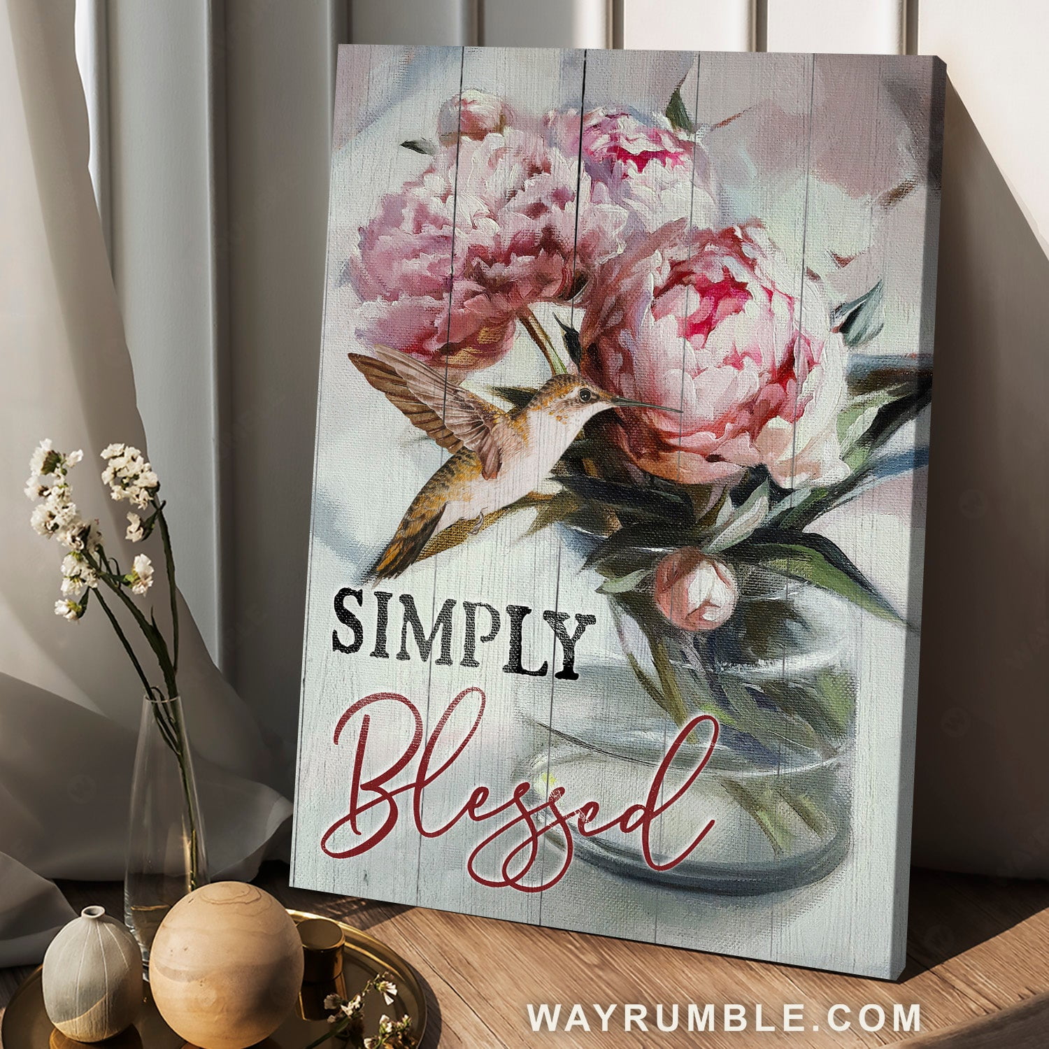 Pink peony flower, Stunning hummingbird, Flower lover, Simply blessed ...