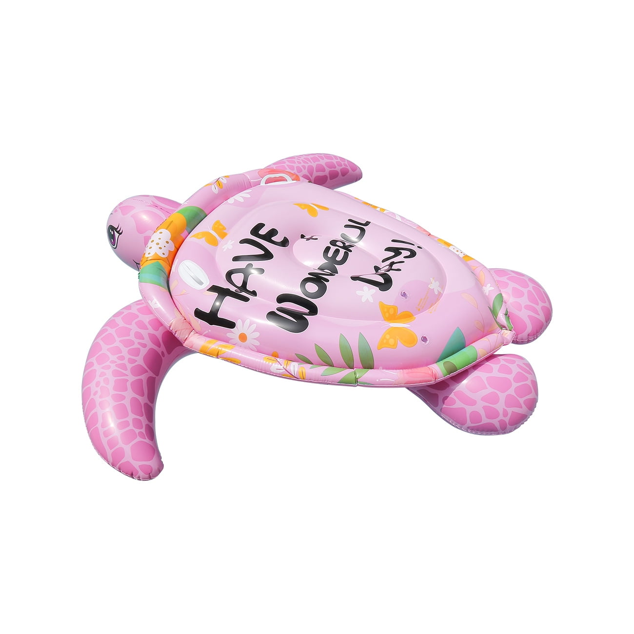 Pink sea turtles inflatable floating rowing, Internet celebrities ...