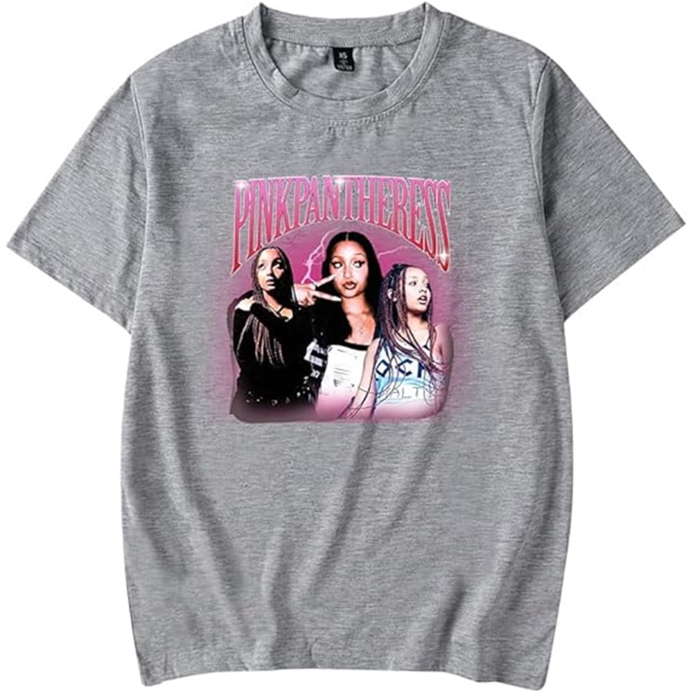 PinkPantheress Merch T-shirts Retro Casual Short Sleeves Fashionable ...