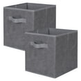 PinkSheep 11" Collapsible Cube Storage Bins, Fabric Storage Cubes ...