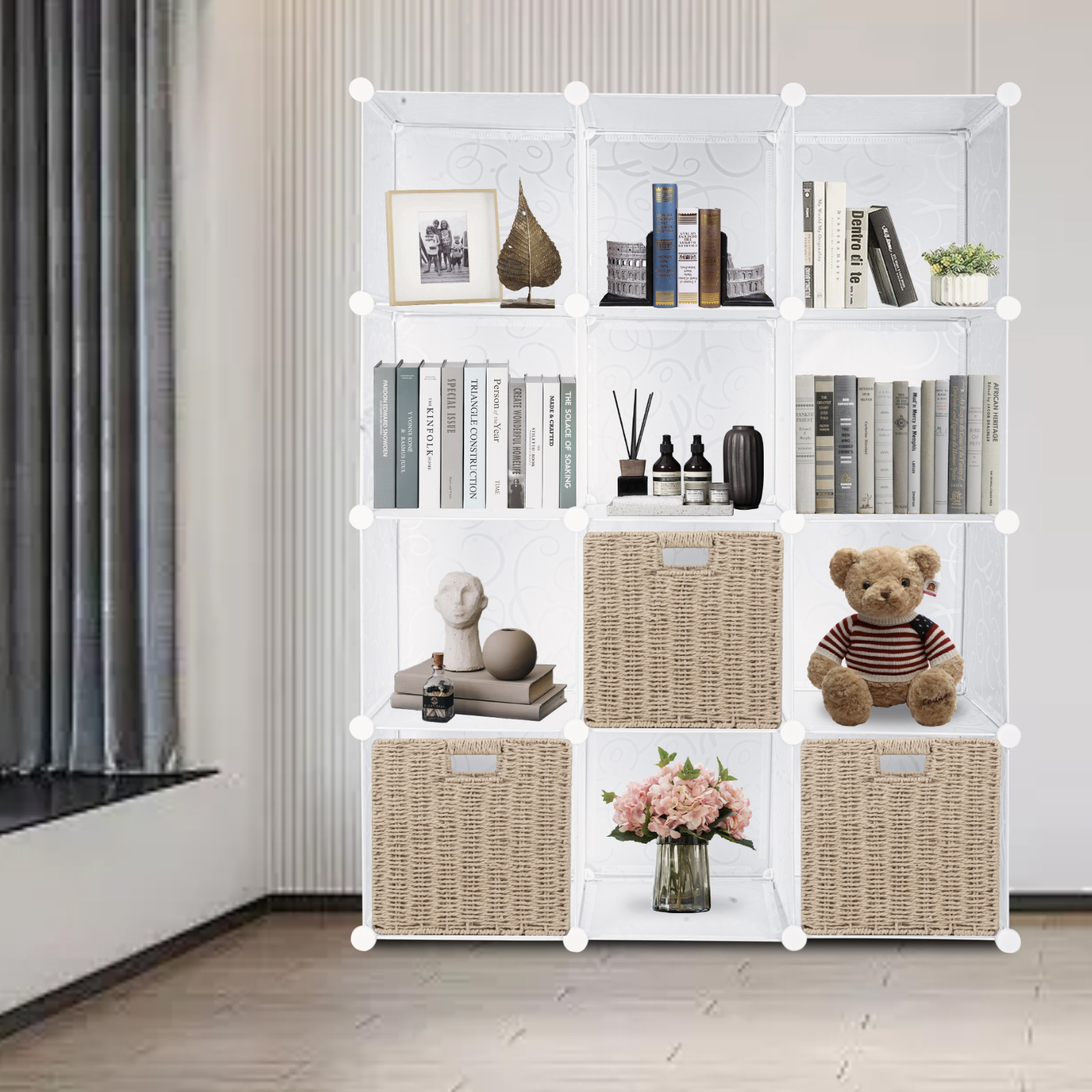 ClosetMaid 4-Cube Organizer, White - Walmart.com