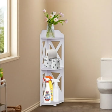 Bathroom 67" Storage Cabinet Organizer with Doors and Shelves, Small ...