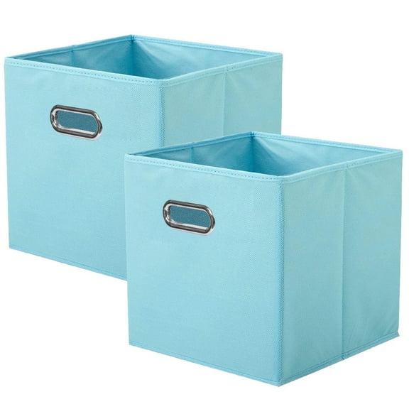 Cube Storage Bins, 11 Inch Storage Cube Organizer, Collapsible Fabric ...