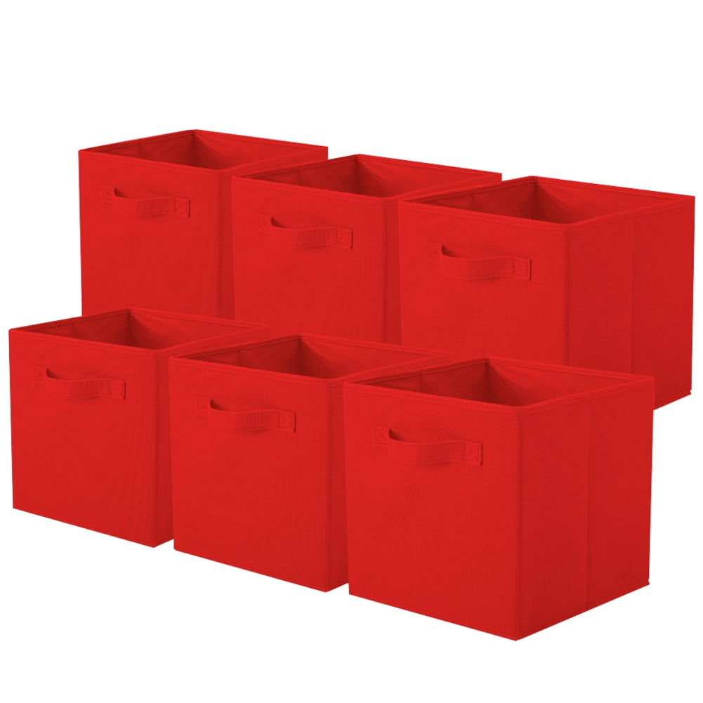 Pinksheep Foldable Organizing Cloth Cube Storage Bins 105x105