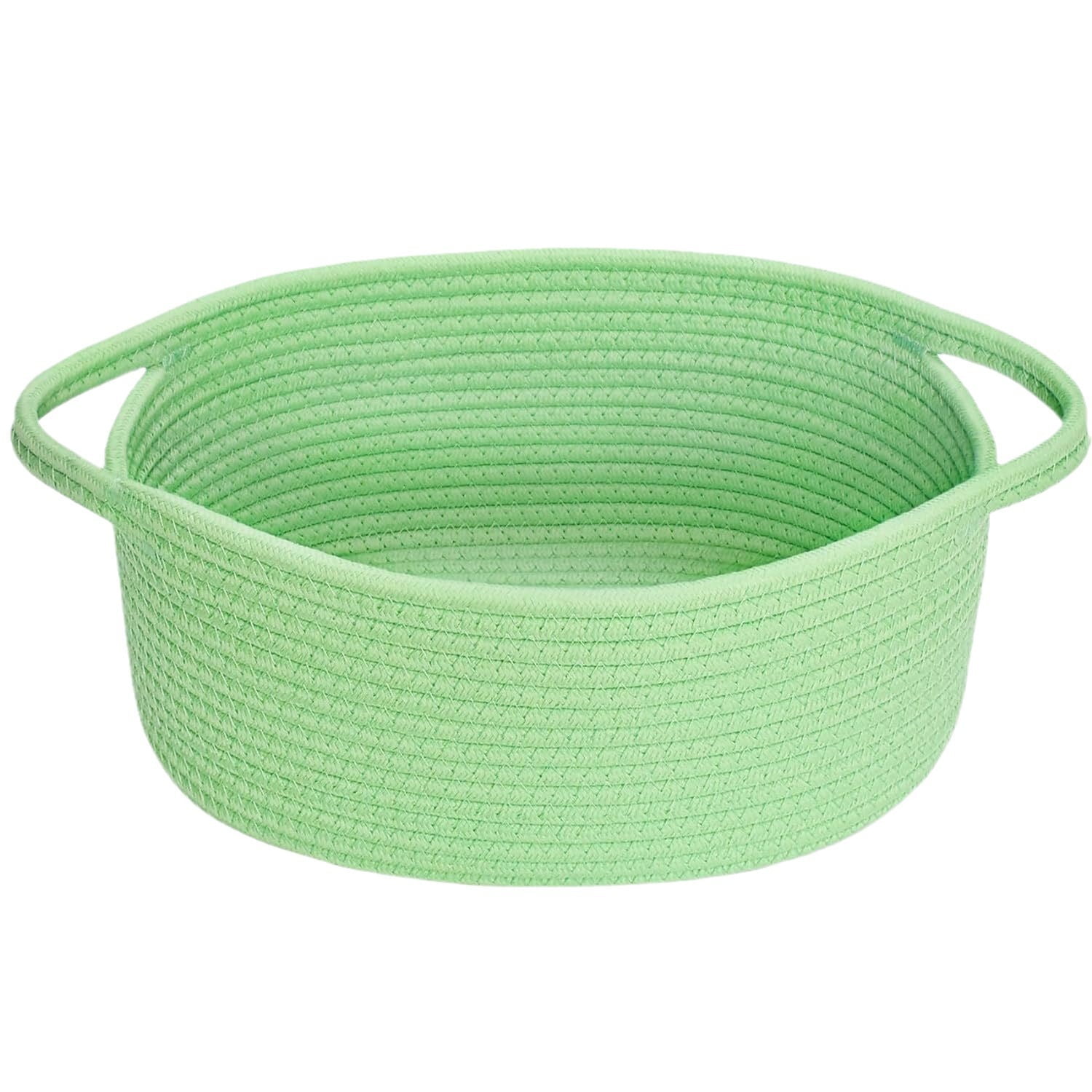 PinkSheep Small Woven Easter Basket with Gift Bags and Ribbons Durable ...