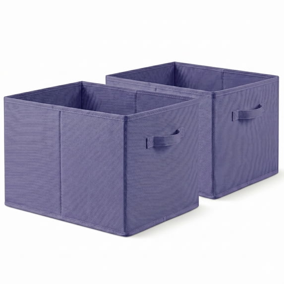 PinkSheep Storage Cubes , Navy Blue, 2 Pack - Walmart.com