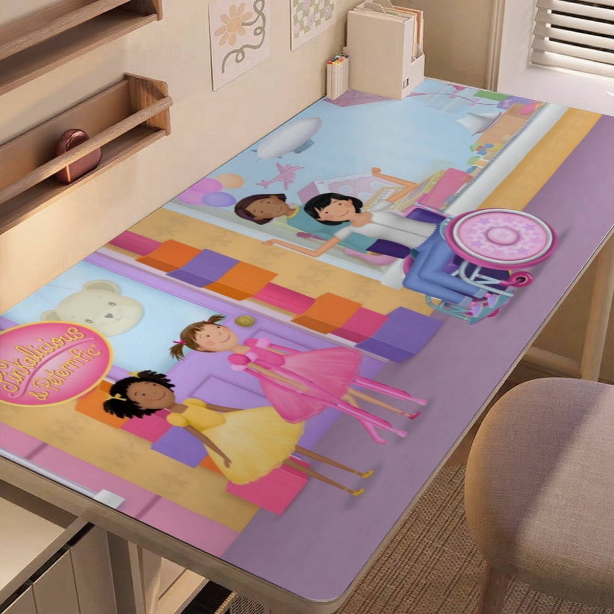 Pinkalicious and Peterrific-themed extra-large Non-Slip Base leather ...