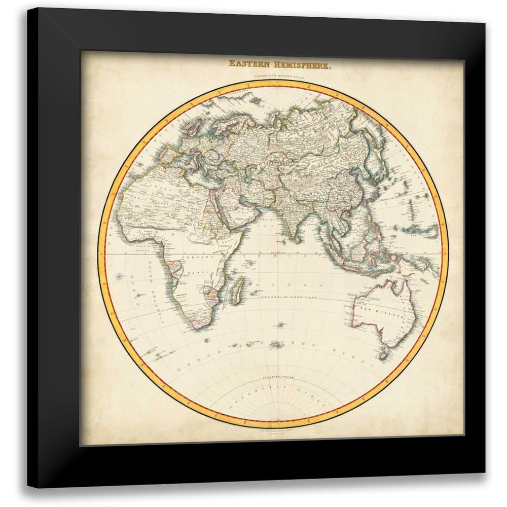 Pinkerton 15x15 Black Modern Framed Museum Art Print Titled - 1812 ...