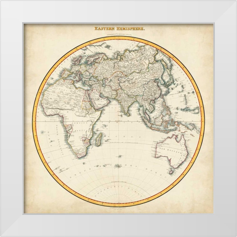 Pinkerton 15x15 White Modern Wood Framed Museum Art Print Titled - 1812 ...