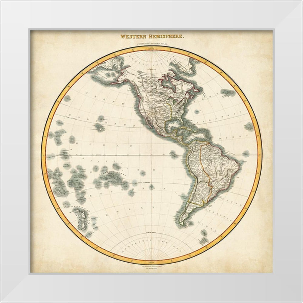 Pinkerton 15x15 White Modern Wood Framed Museum Art Print Titled - 1812 ...