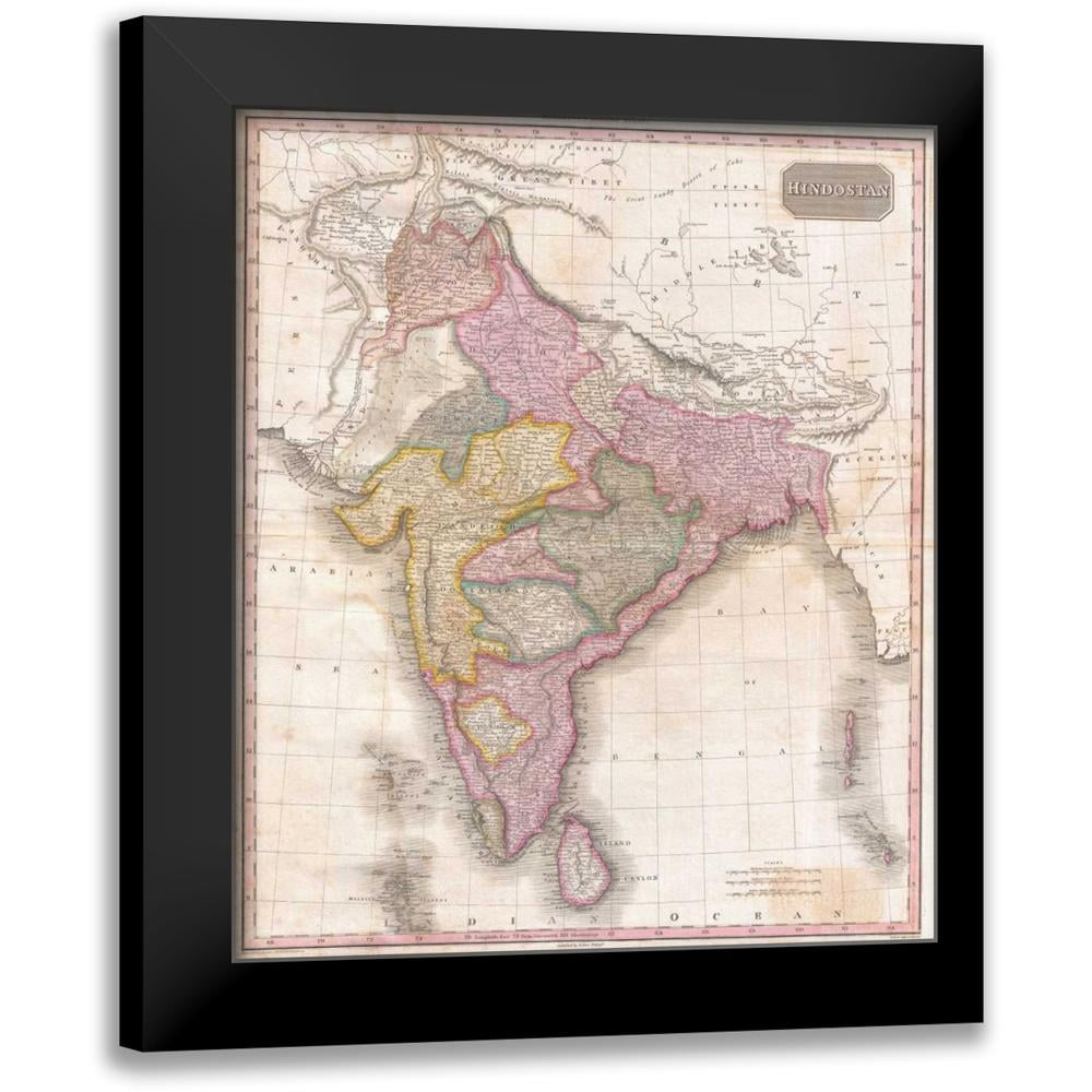 Pinkerton and Hobart 12x14 Black Modern Framed Museum Art Print Titled ...