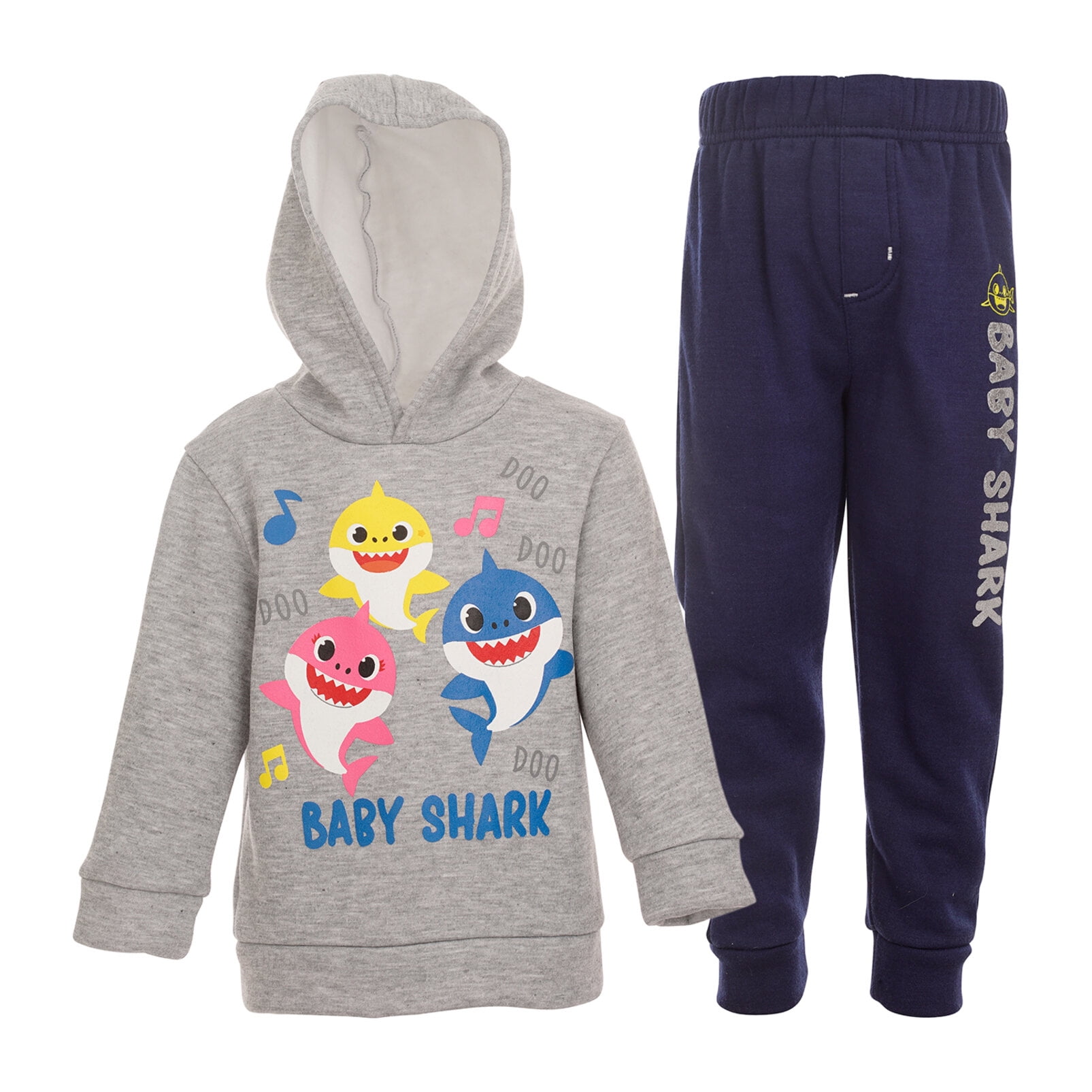 Pinkfong Baby Shark Merchandise: Toddler Boys Hoodie & Sweatshirt Cloth ...