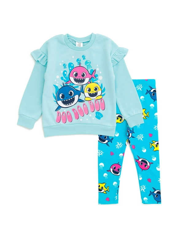 Baby Shark Clothing in Kids Clothing Character Shop - Walmart.com