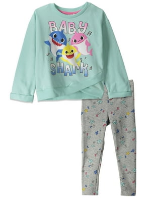 Baby Shark Clothing in Kids Clothing Character Shop - Walmart.com