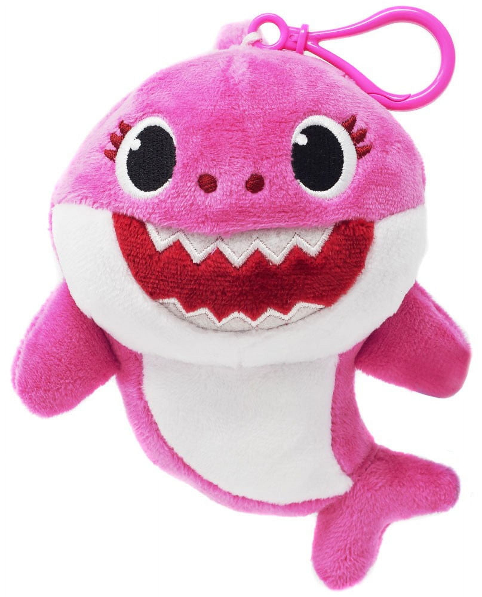 Pinkfong Baby Shark Plush Backpack Clip - Mommy Shark - Walmart.com