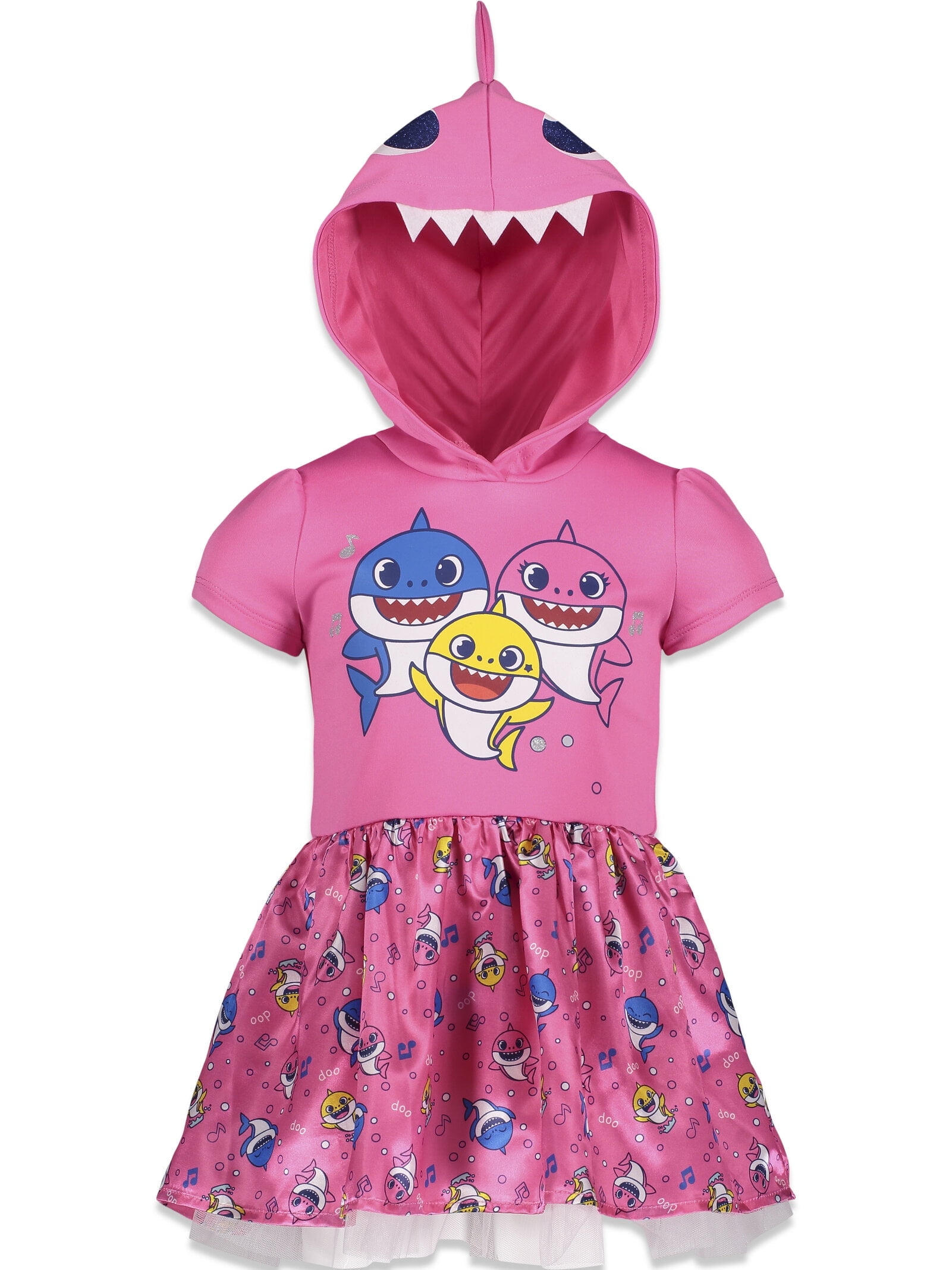 Pinkfong Baby Shark Toddler Girls Costume Dress Newborn to Little Kid ...