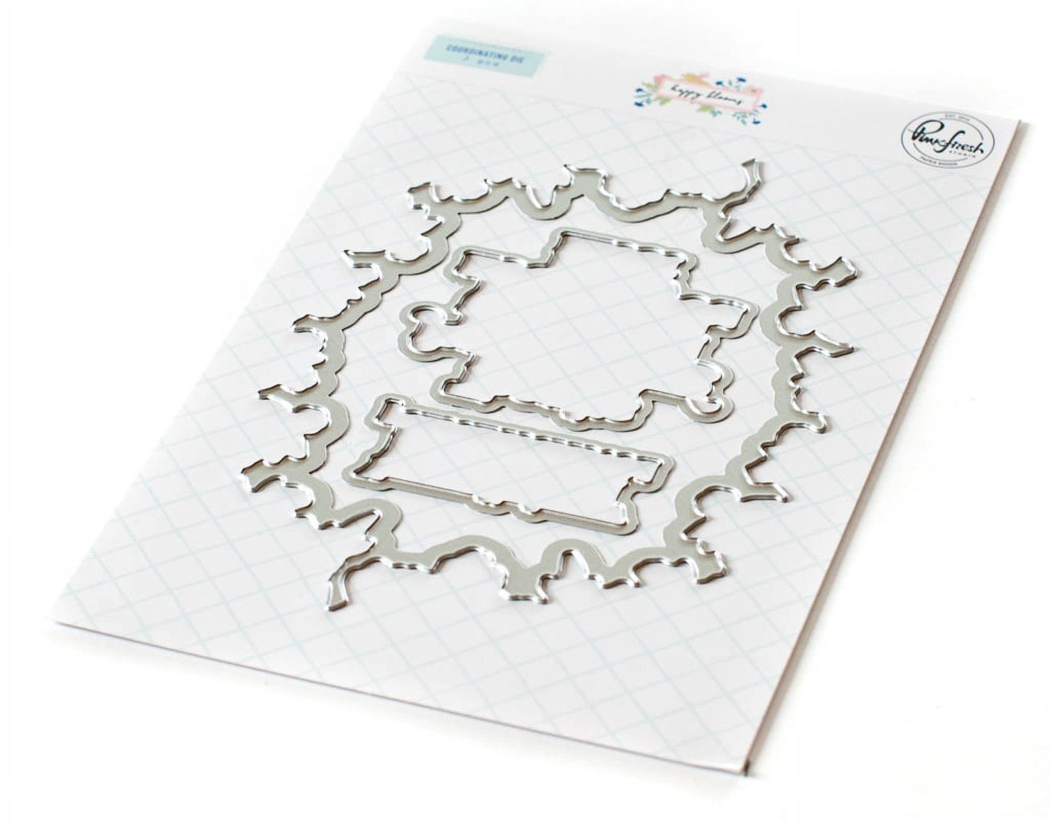 Pinkfresh Studio Die-Happy Blooms Frame - Walmart.com