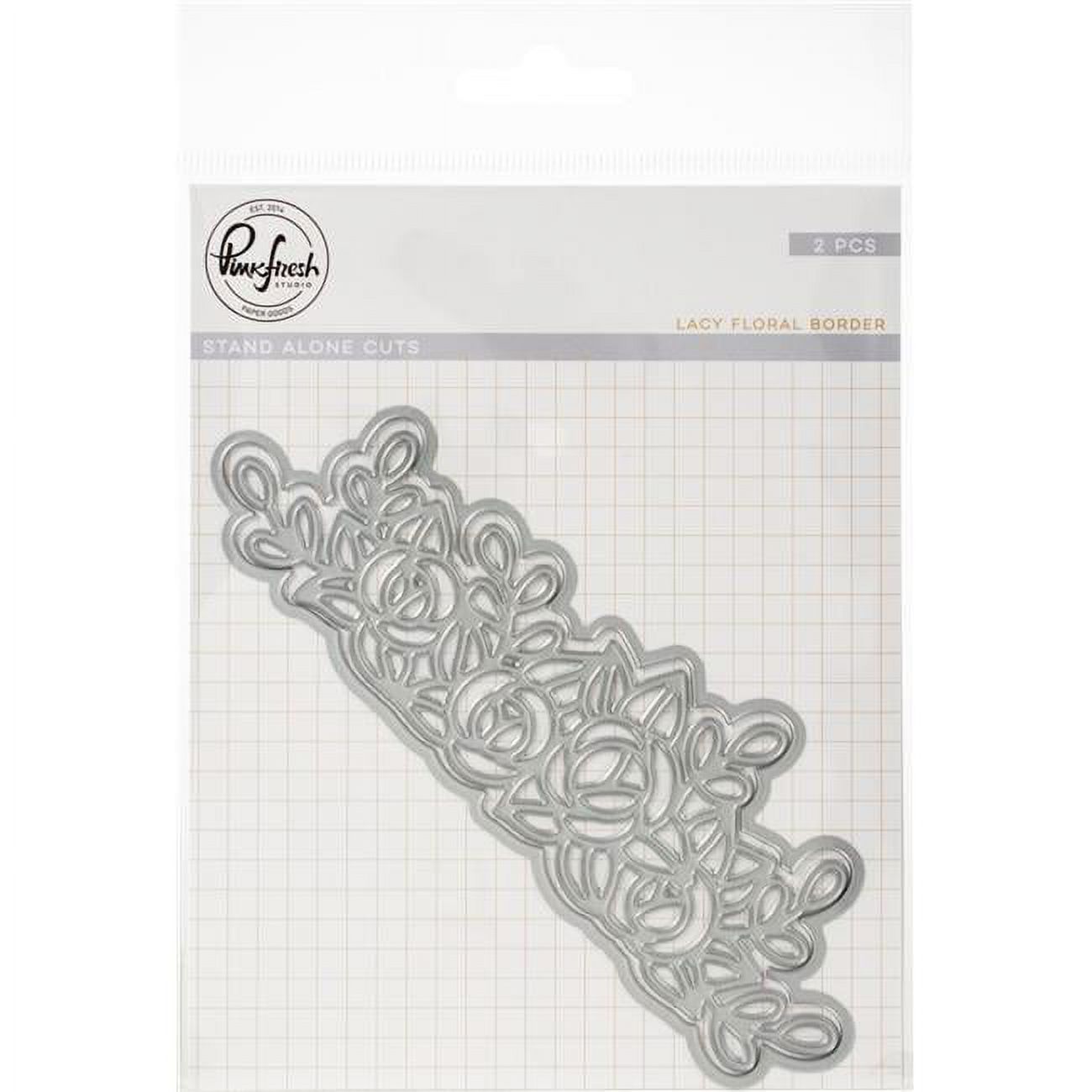 Pinkfresh Studio Lacy Floral Border - Walmart.com