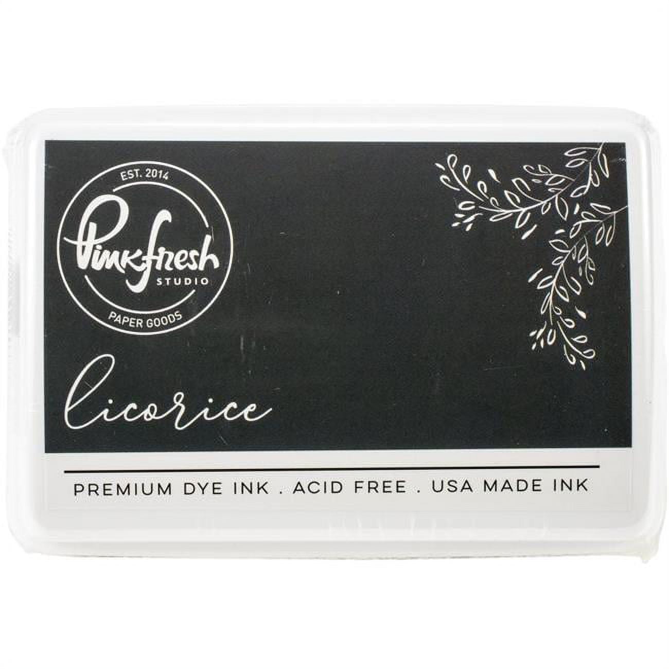 Pinkfresh Studio Premium Dye Ink Pad-Licorice - Walmart.com