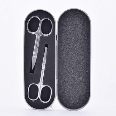 Small Personal Barber Set – Stainless Steel Salon Shears & Brow ...