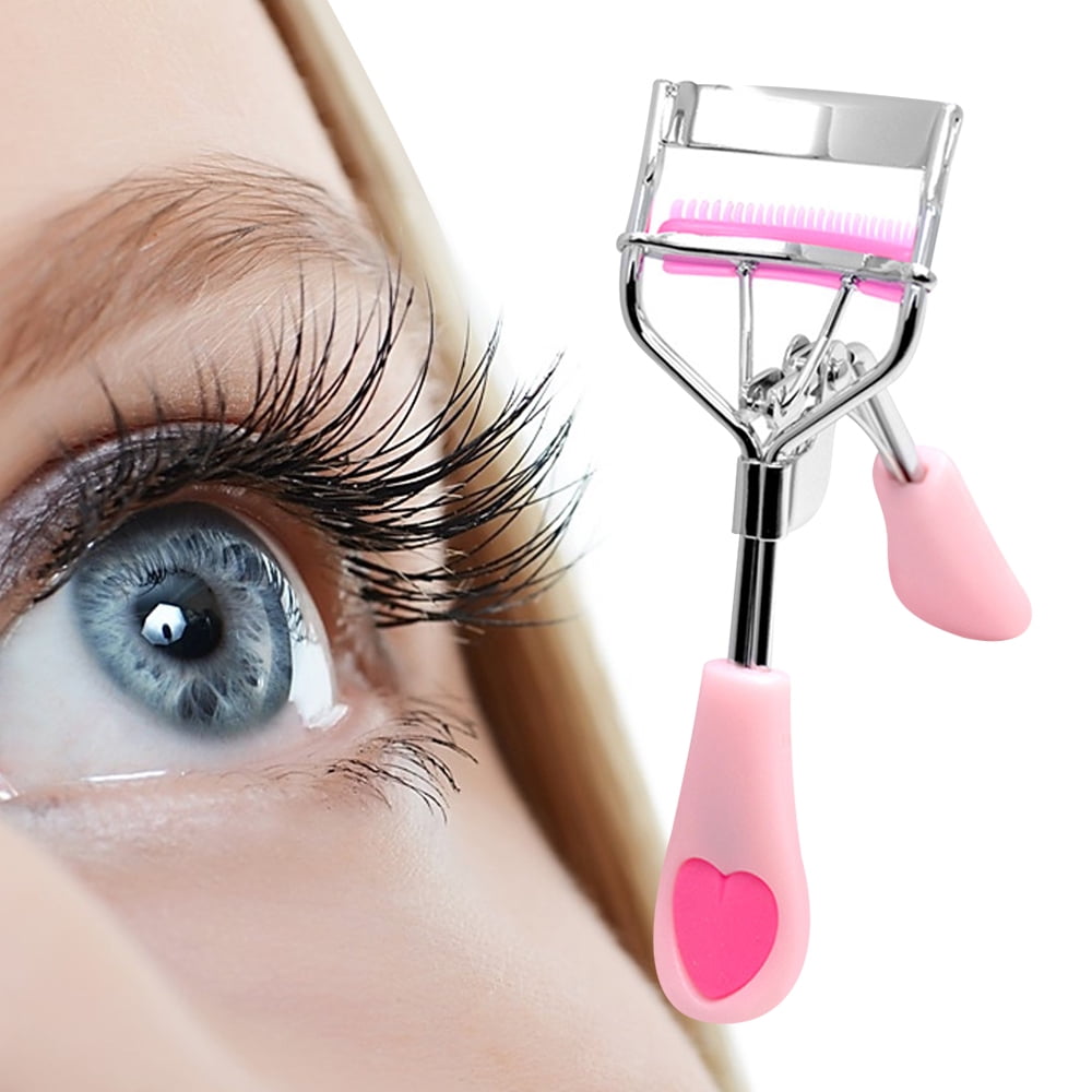 Pinkiou Professional Eyelash Curler, Stainless Steel, Mascara Brush ...